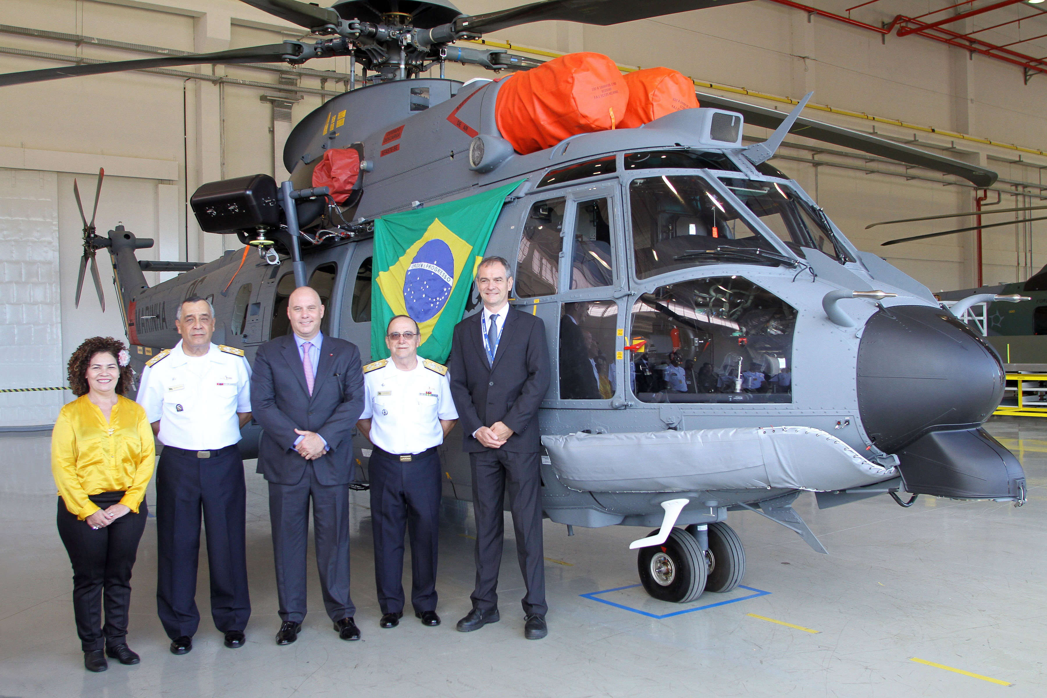 Airbus Helicopters delivers the first EC725 produced in Brazil, Airbus ...
