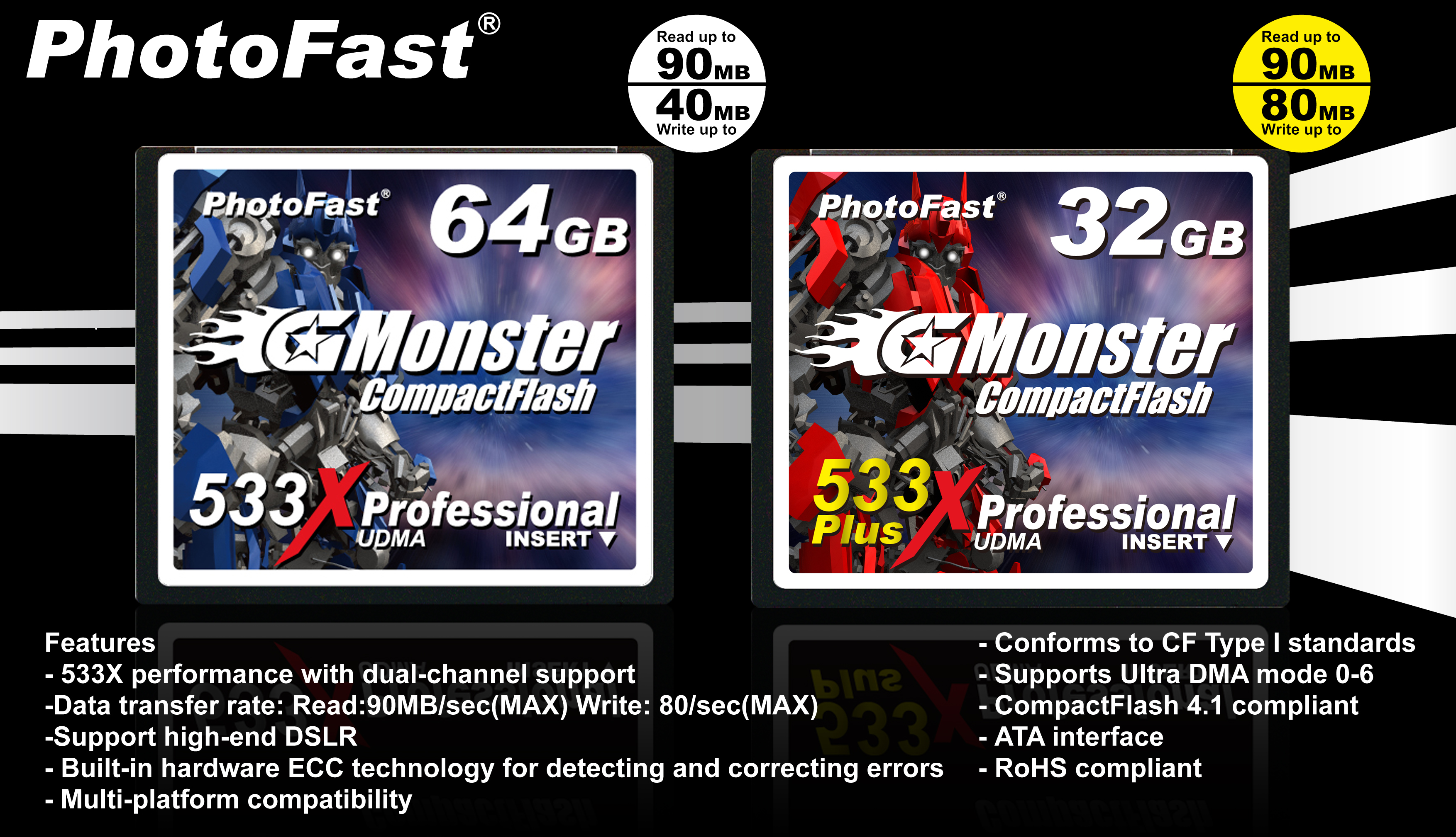 PhotoFast stellt High-Speed Compact Flash Karten mit 90 MB/s vor ...