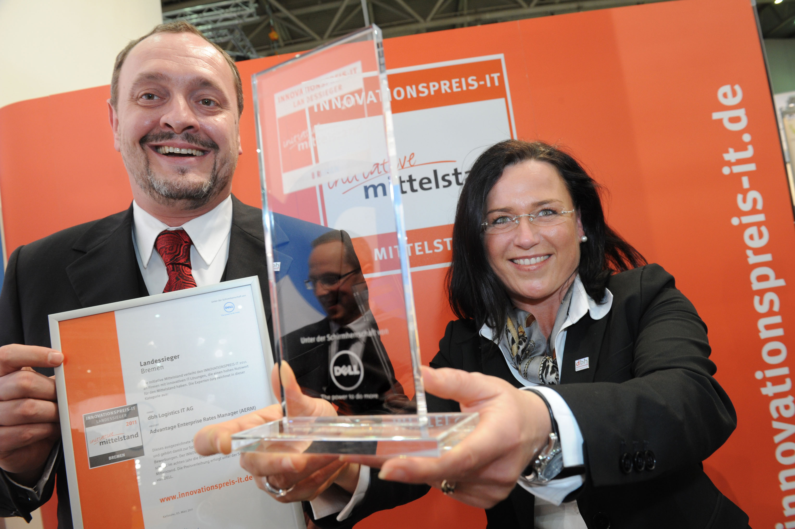 dbh gewinnt Innovationspreis-IT 2011 in der Landeskategorie Bremen, dbh ...