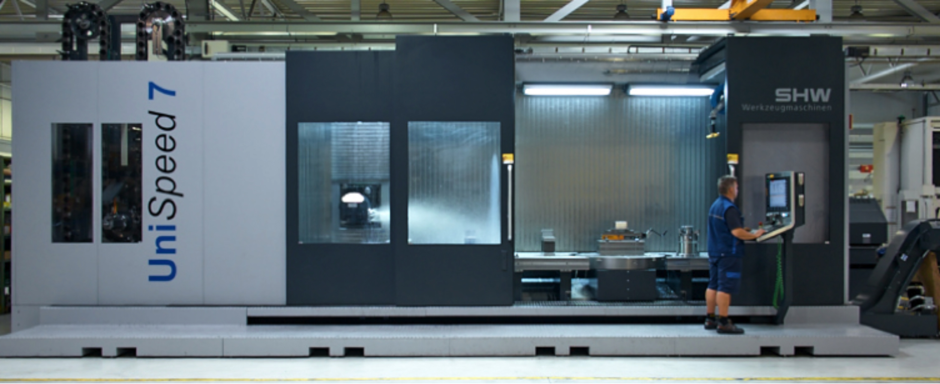 Universal Basis Machine for machining of complex workpieces, SHW ...