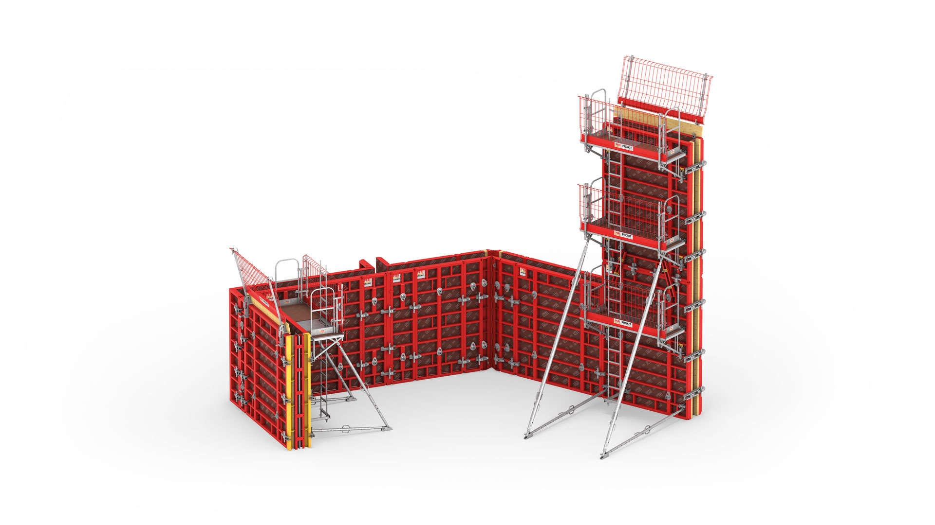 Integrierte Sicherheit beim Schalen, PERI Vertrieb Deutschland GmbH ...