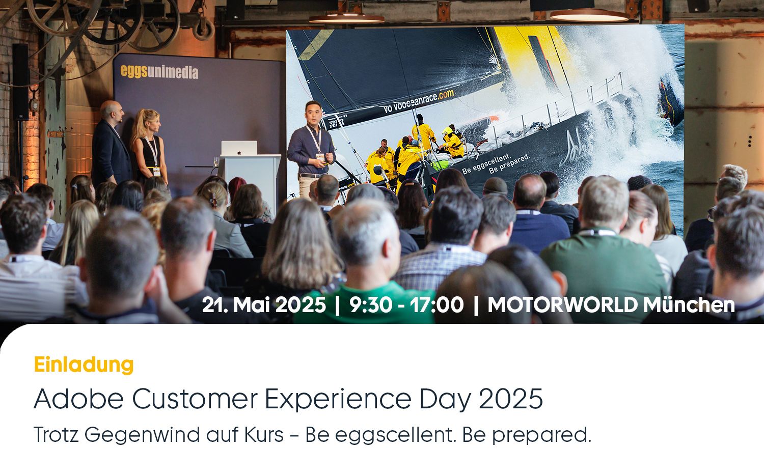 Adobe Customer Experience Day 2025, eggs unimedia GmbH, Story - PresseBox