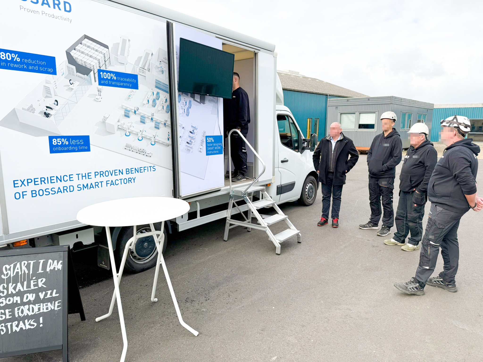 Live-Demo der Industrie 4.0 auf dem eigenen Firmengelände, Bossard ...