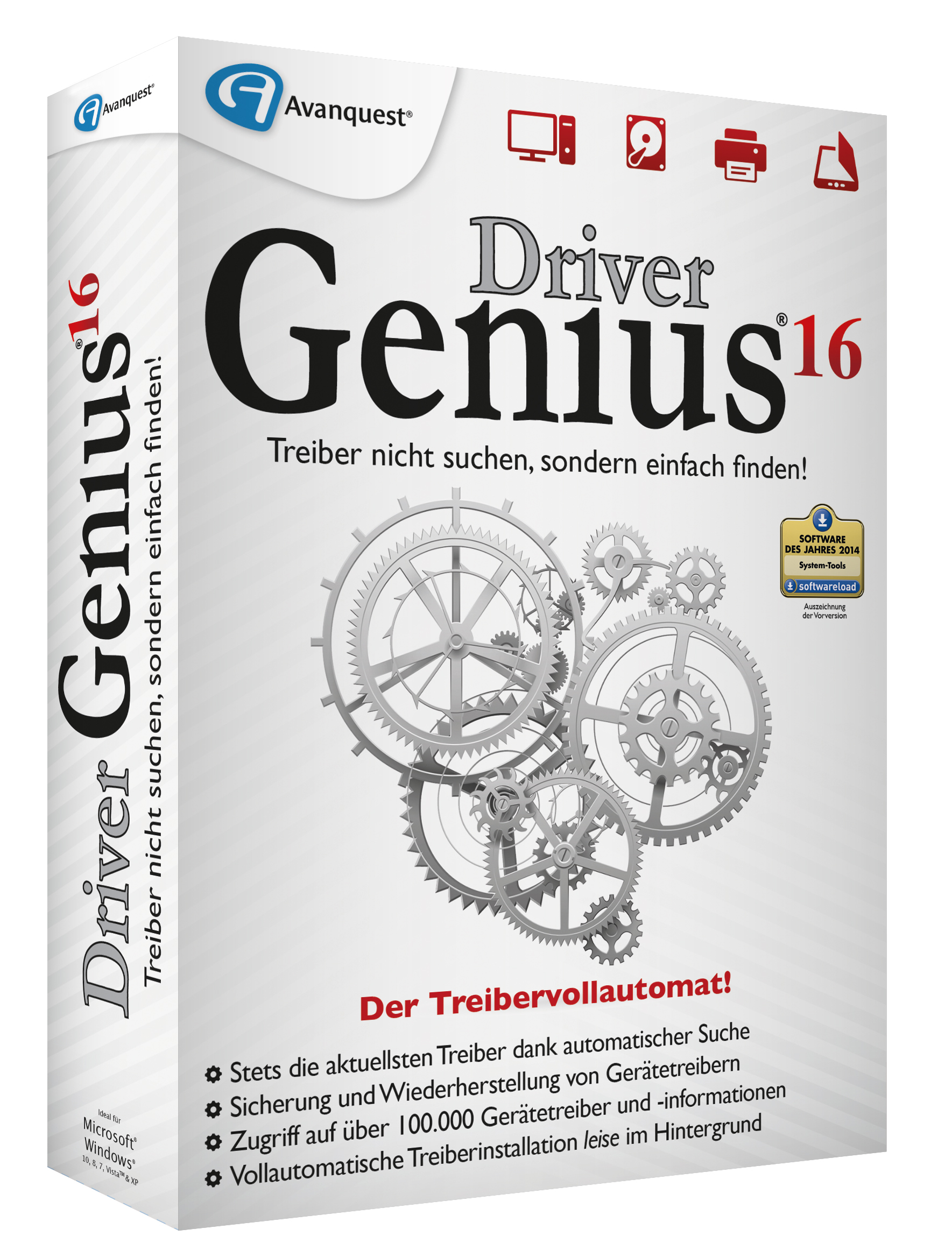 Treiber automatisch finden - mit Driver Genius 16, Avanquest Deutschland GmbH, Story - PresseBox