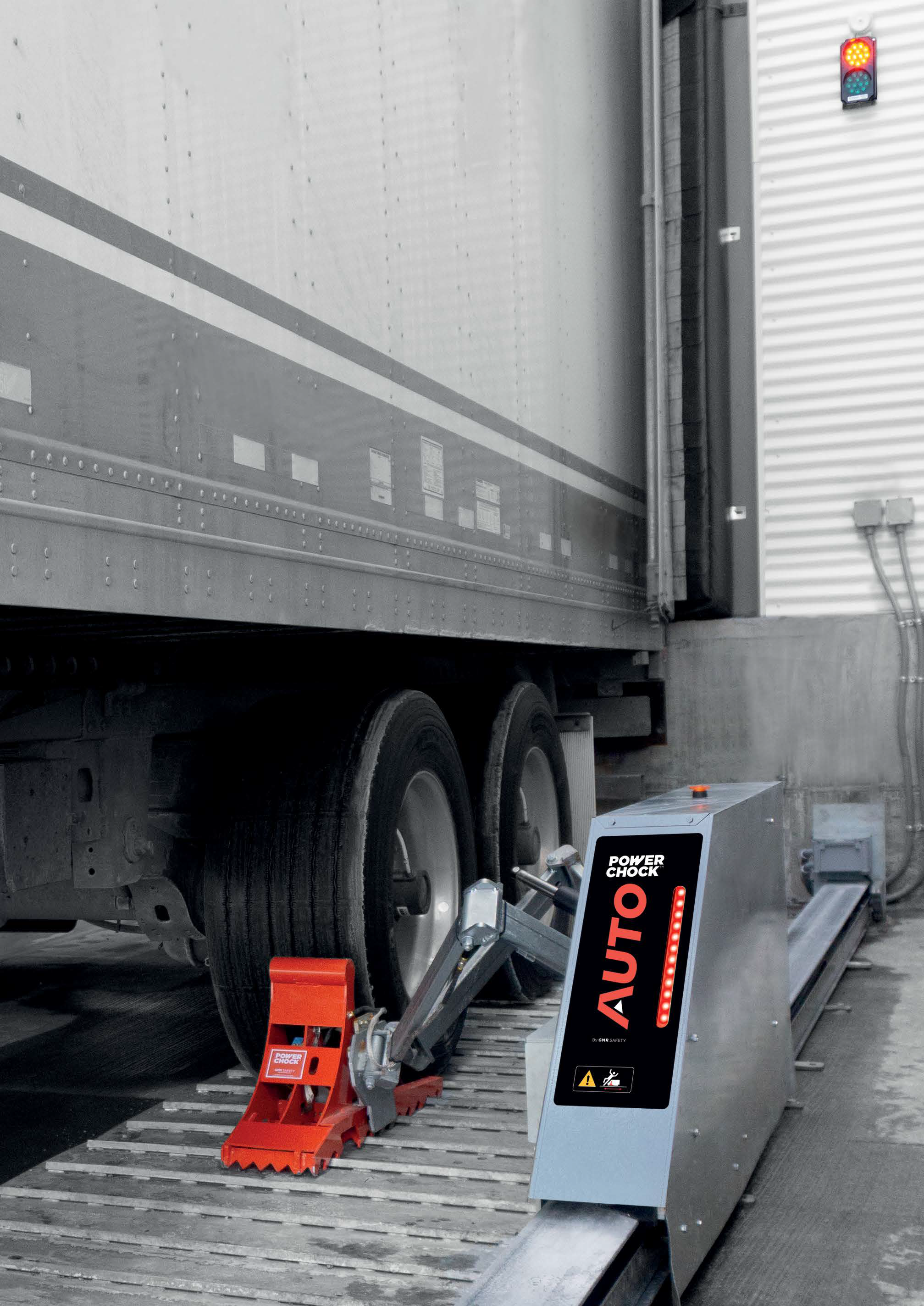 A simple, yet innovative, wheel-based vehicle restraint system that ...