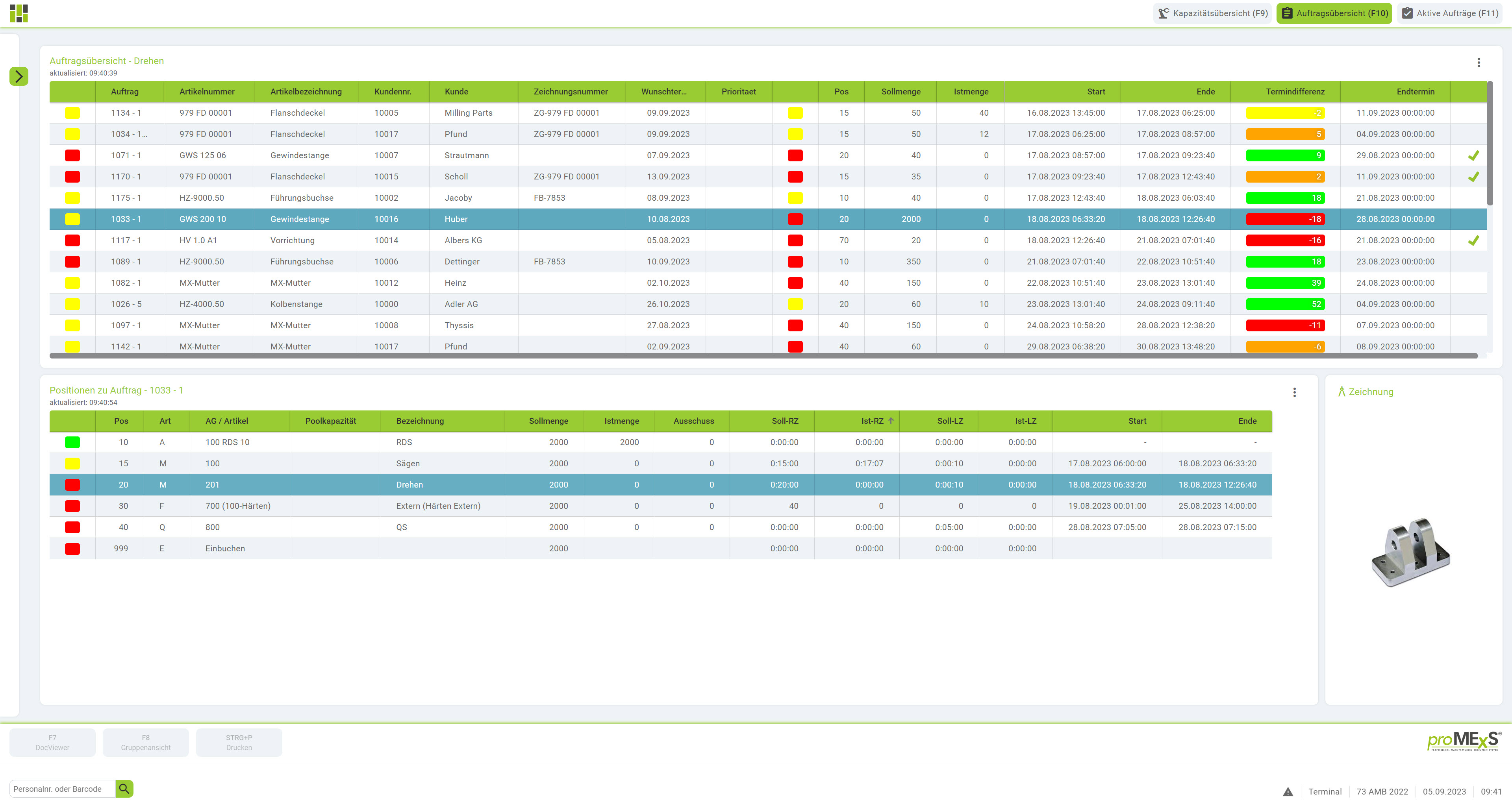 Schneller Einblick in die Fertigung: Sack EDV-Systeme stellt Web-basierte BDE auf der EMO vor ...