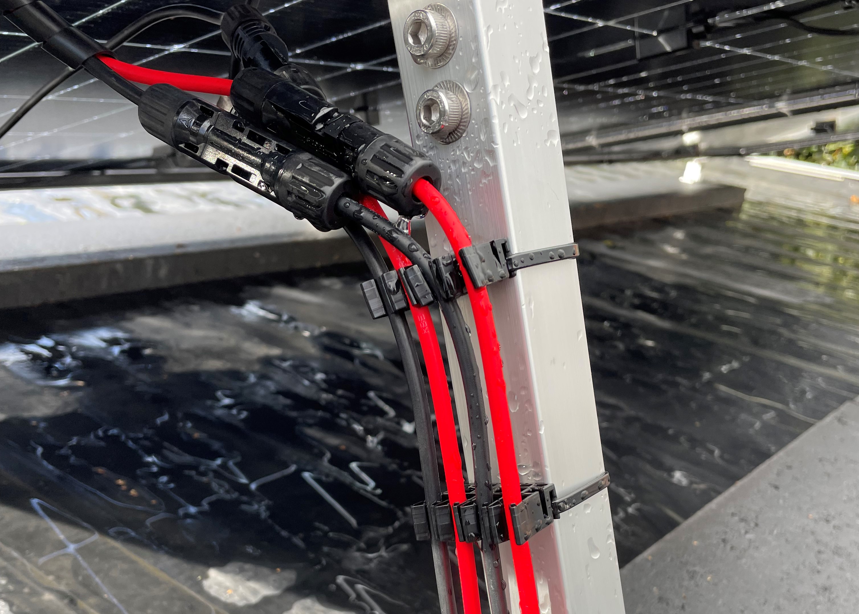 Introducing the QwicGrip fastener, the professional answer to quick and efficient solar cable ...