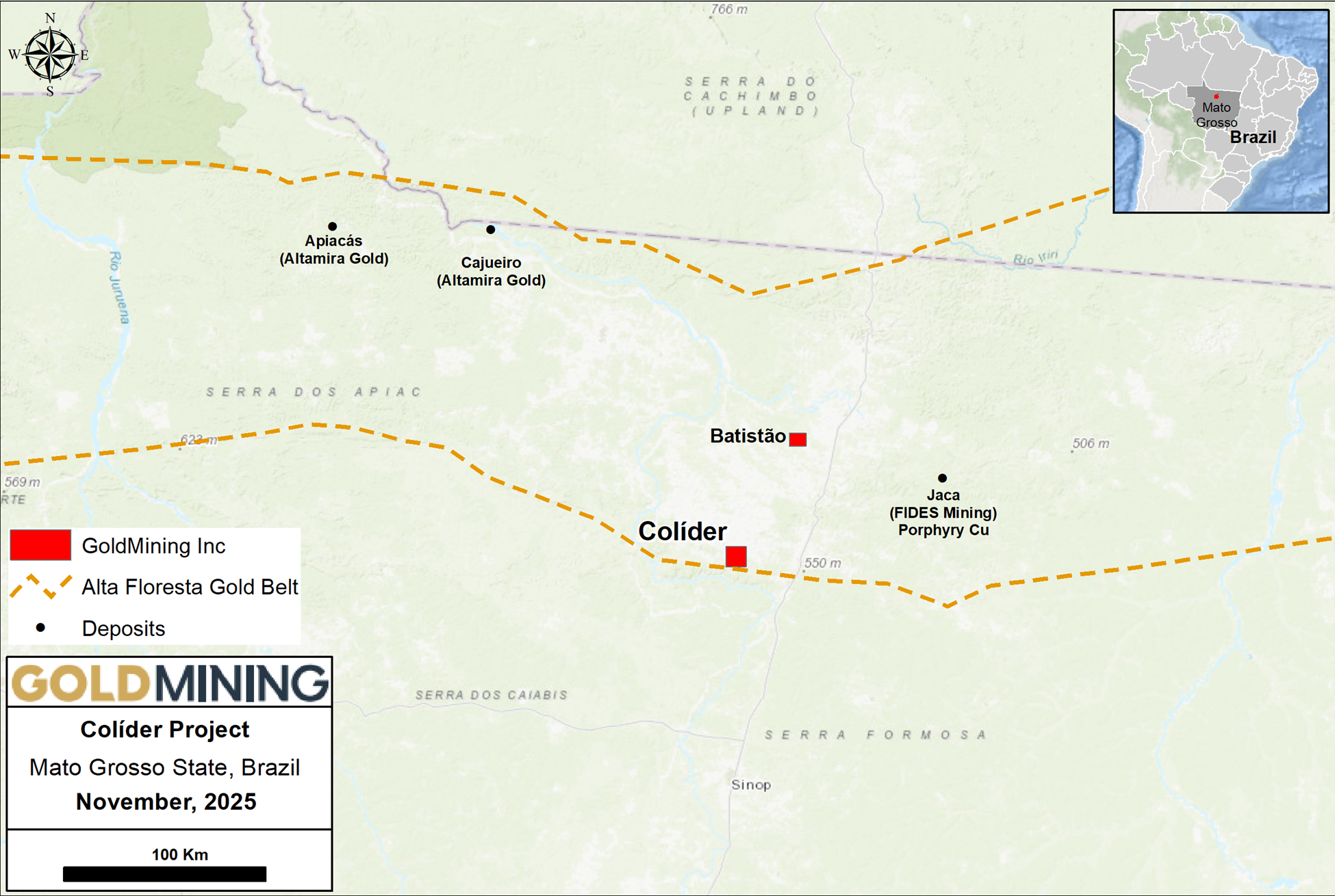 GoldMining Expands Portfolio of Active Exploration Assets in Brazil ...