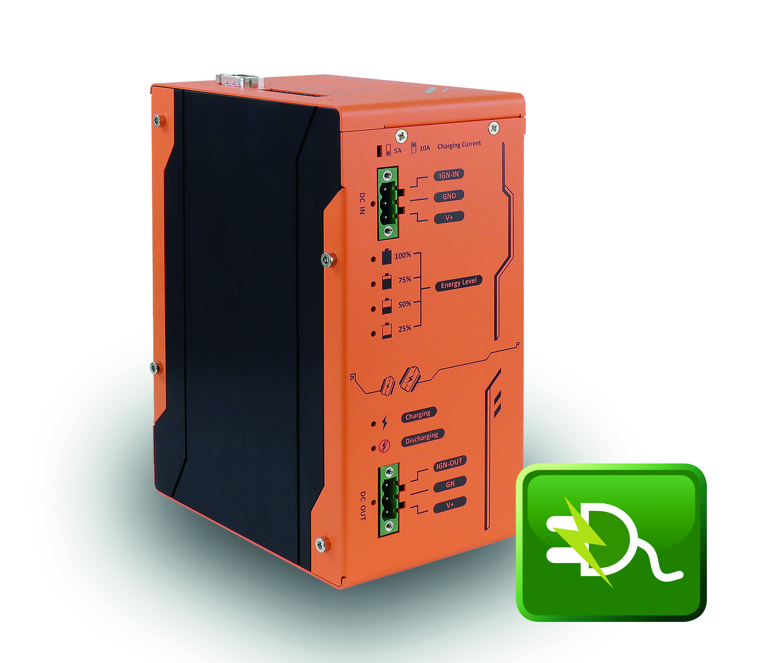 No data loss due to power failure thanks to emergency power module, ICP ...