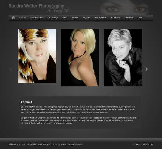 www.sandrawelter.com - Ein hoher Anspruch an die Fotografie, ITworks ...
