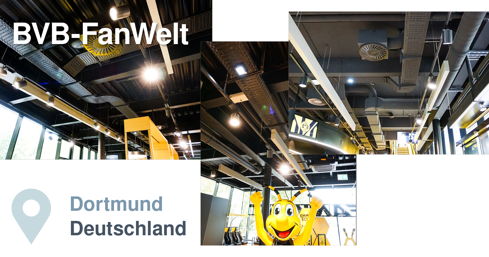 OBO BlackLine in der BVB-FanWelt, OBO Bettermann Vertrieb Deutschland GmbH & Co. KG, Story ...