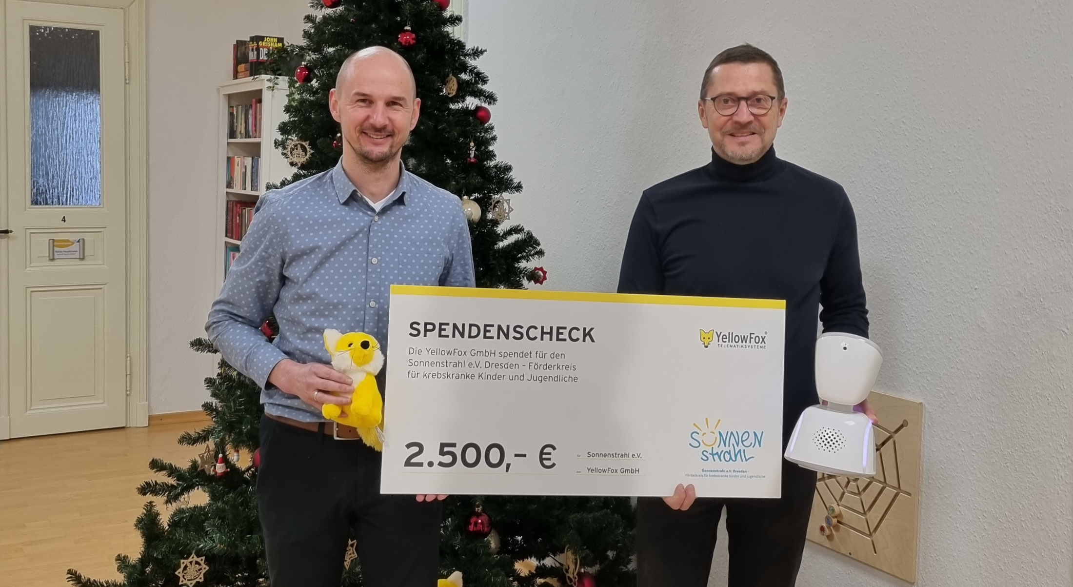 YellowFox spendet an Kinderhilfsaktionen, YellowFox GmbH, Story - PresseBox