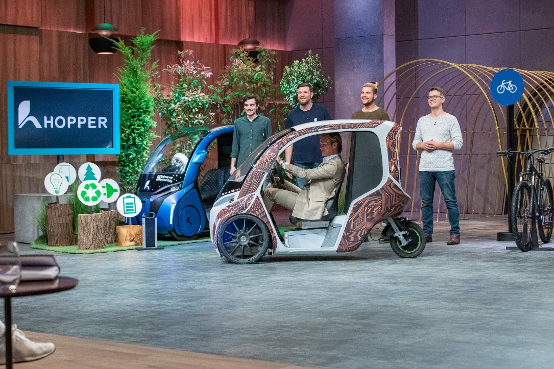 Hopper Mobility mit innovativem E-Bike bei "Die Höhle der Löwen ...