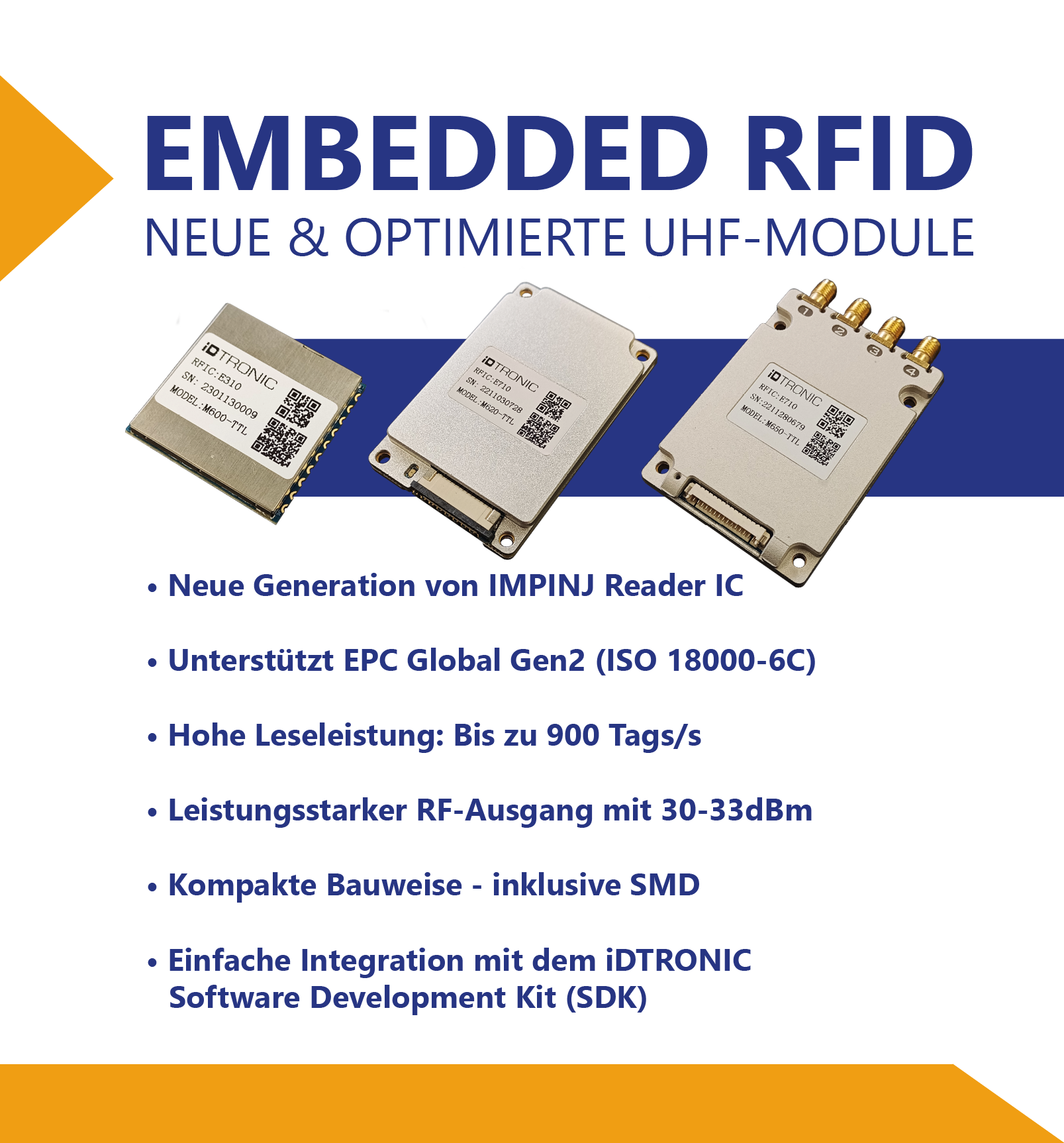 Neue Generation von RFID-Modulen für Industrie 4.0, iDTRONIC GmbH, Story - PresseBox