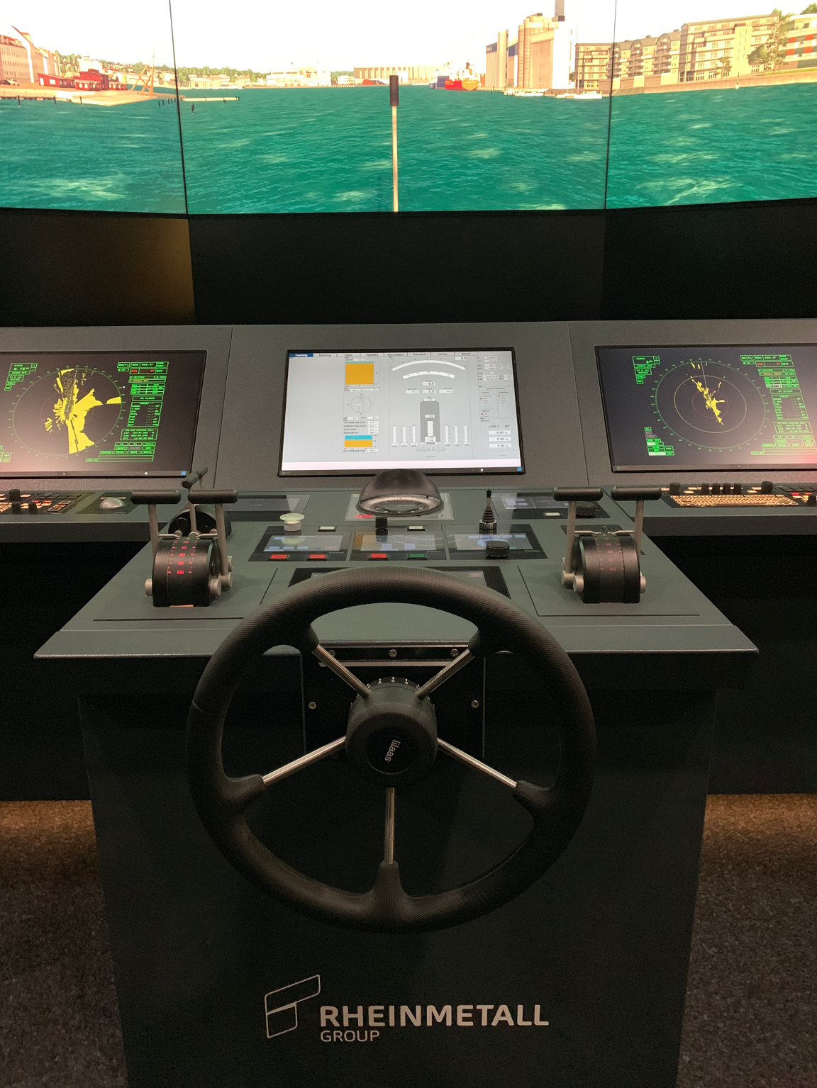State-of-the-art ship's bridge simulation: Rheinmetall transfers ...