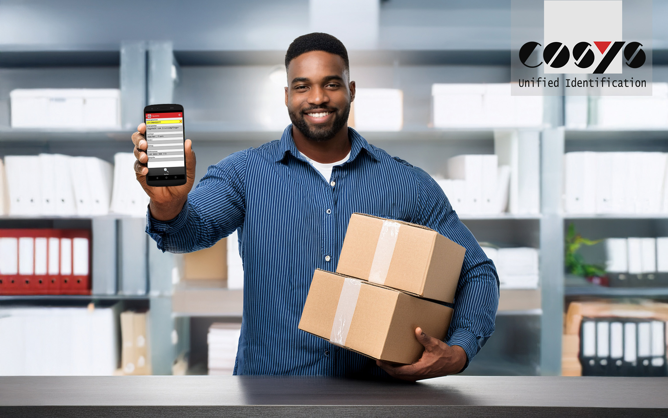 Nie wieder verlorene Pakete mit COSYS und dem Zebra TC22/TC27, Cosys Ident GmbH, Story - PresseBox