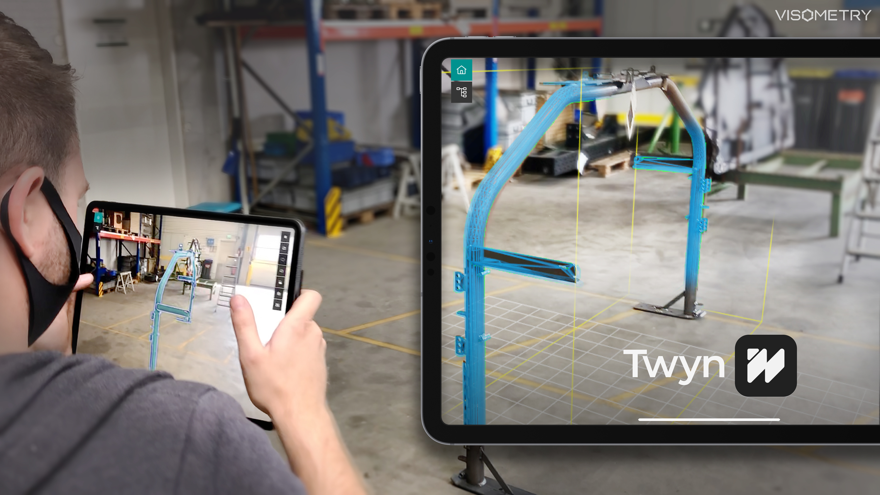 Visometry stellt neues Produkt Twyn vor: Augmented Reality-basierte Qualitätsprüfung mittels ...