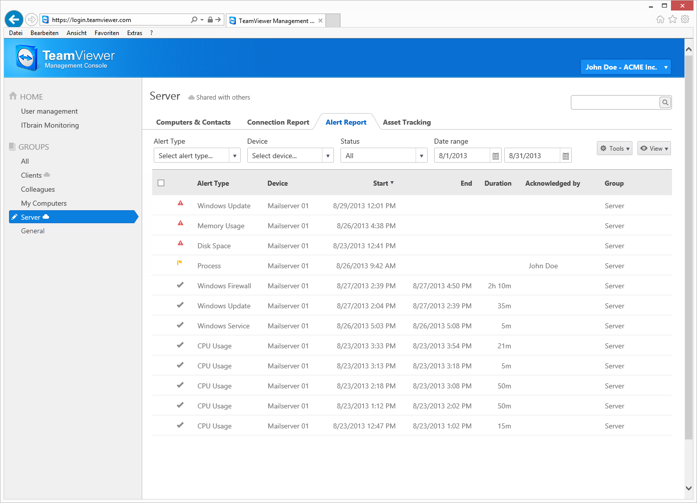 TeamViewer präsentiert erstmals Lösung für das Remote-Monitoring von IT ...
