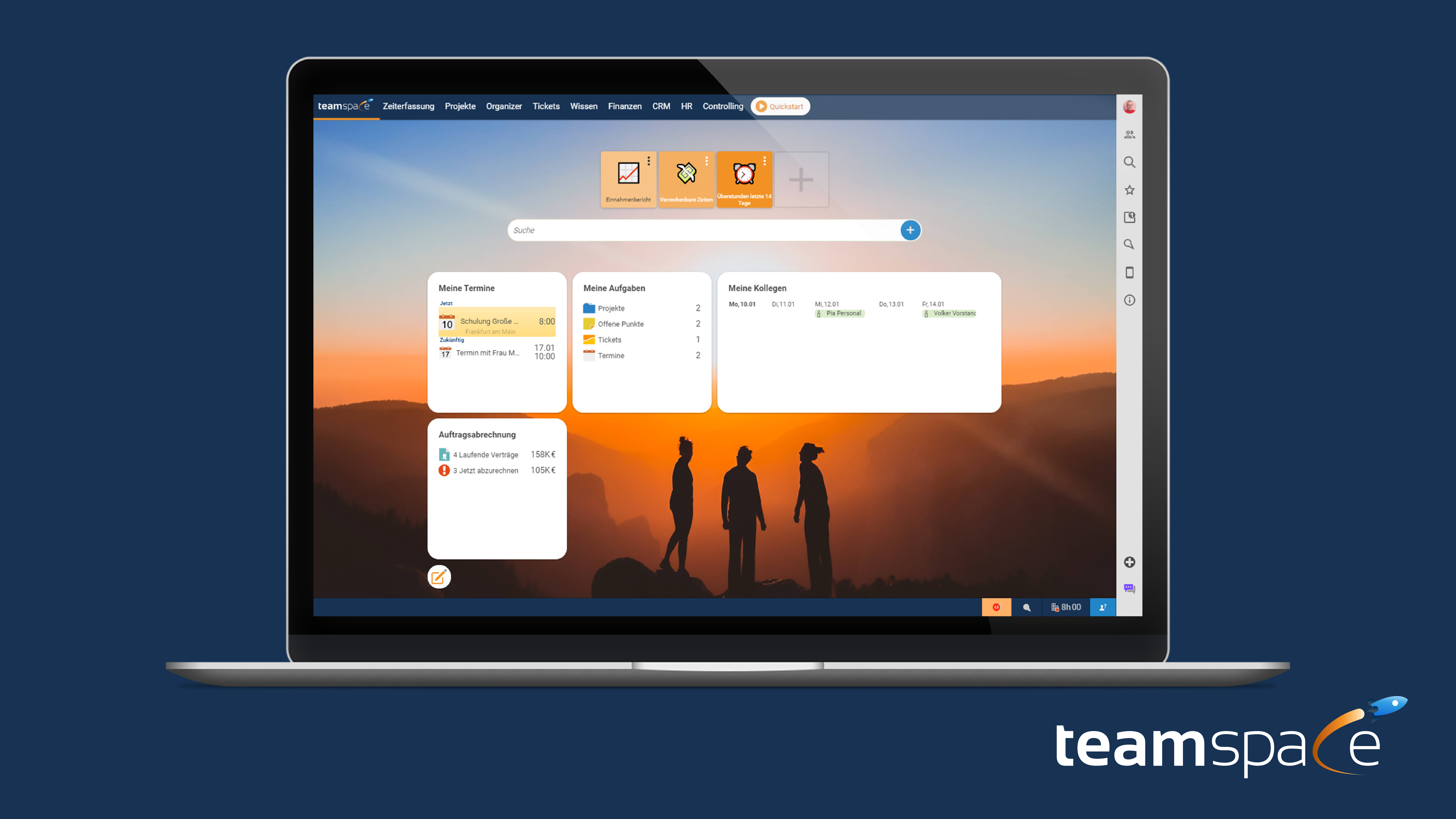 Die neue Unternehmenssoftware „teamspace“ ist gestartet, 5 POINT AG ...