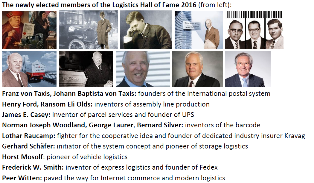 Logistics Hall of Fame inducts 13 new members, Anita Würmser, Story ...