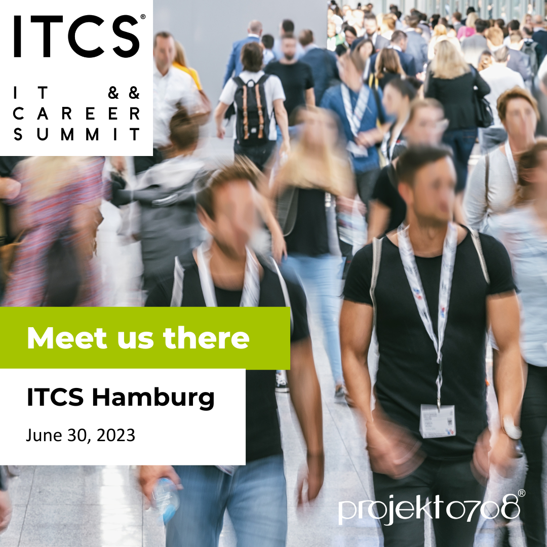 projekt0708 as exhibitor among 2000 IT interested people at the ITCS in ...