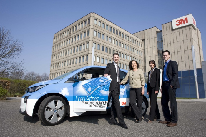 Mit Sonnenstrom vom Dach zur Arbeit, 3M Deutschland GmbH, Story - PresseBox
