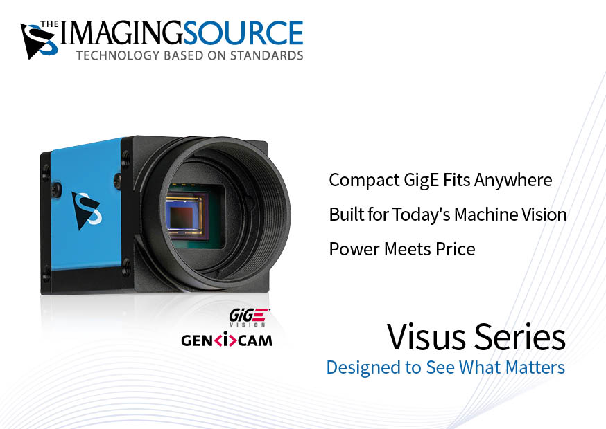 The Imaging Source Launches Visus: GigE Industrial Cameras Designed to ...