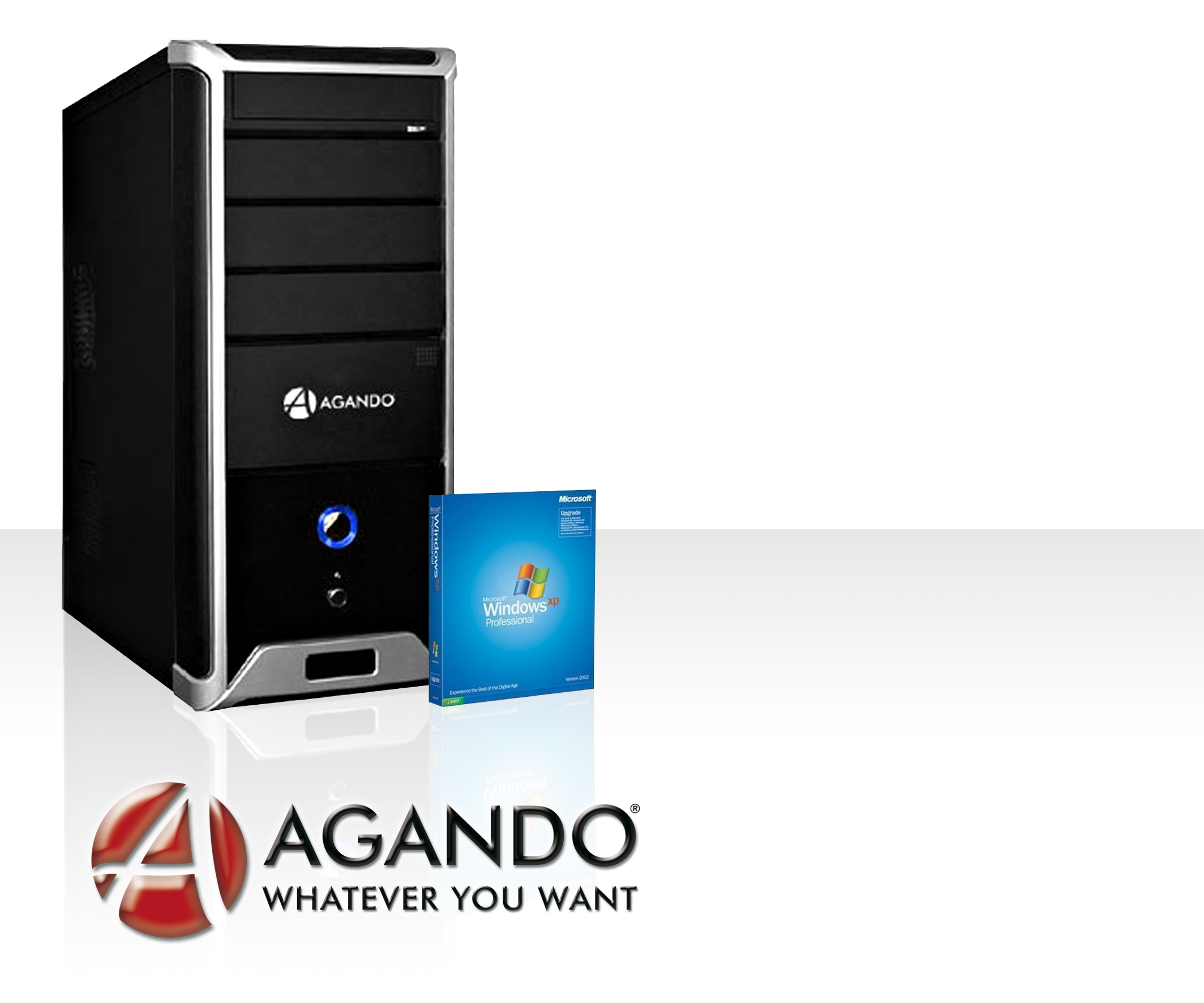 Neue PCs von AGANDO: 3D-Power und energiesparende CPUs, Source IT ...