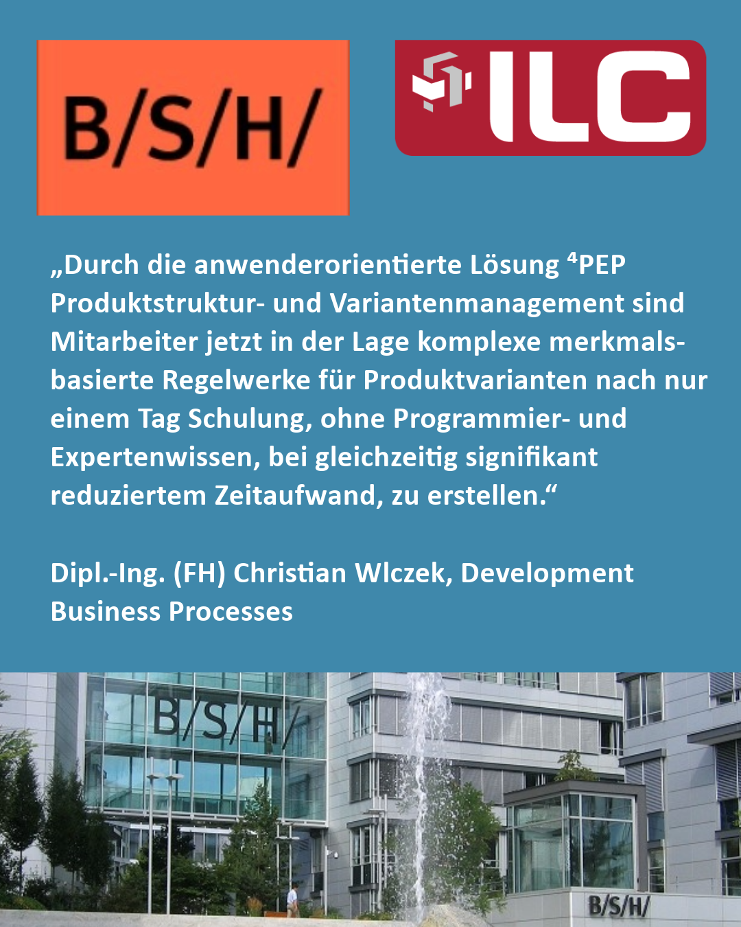 ILC & BSH Hausgeräte - Open Innovation, ILC GmbH, Story - PresseBox