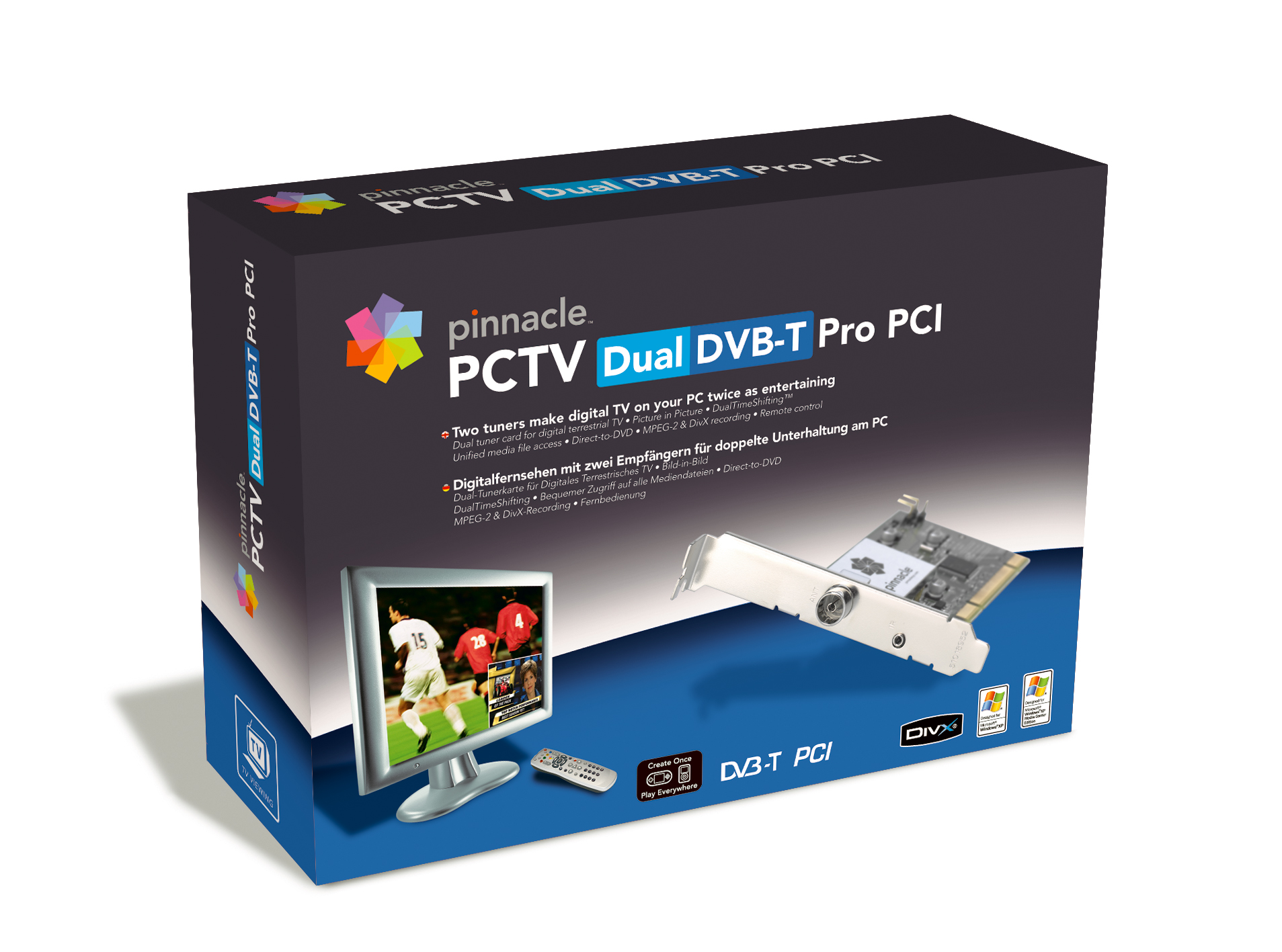 Mit Pinnacle PCTV Dual doppelte Unterhaltung für Fernsehen am PC, Avid Technology GmbH, c/o ...