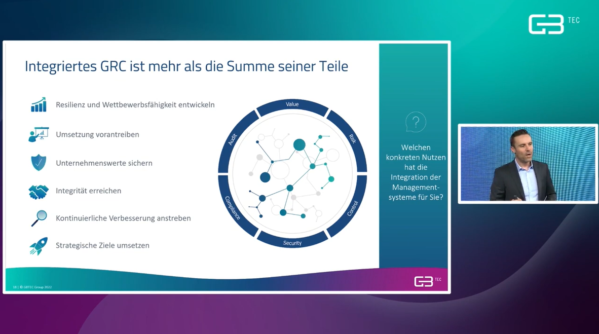 Erster GRC Day von GBTEC übertrifft alle Erwartungen, GBTEC Software AG ...