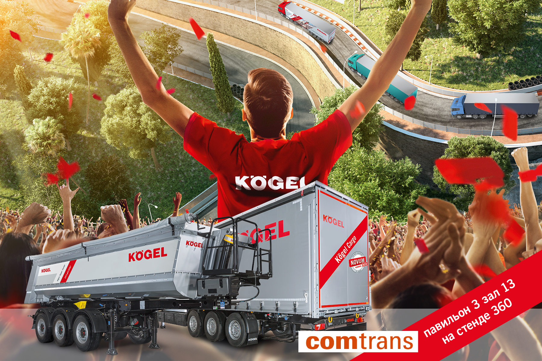 Comtrans 2019 - Kögel präsentiert sein Russland-Portfolio, Kögel ...