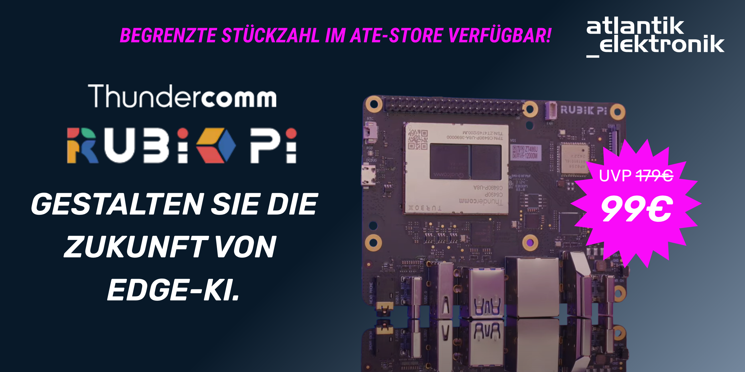 Atlantik Elektronik GmbH präsentiert limitierte Sonderaktion von Thundercomm und Qualcomm ...