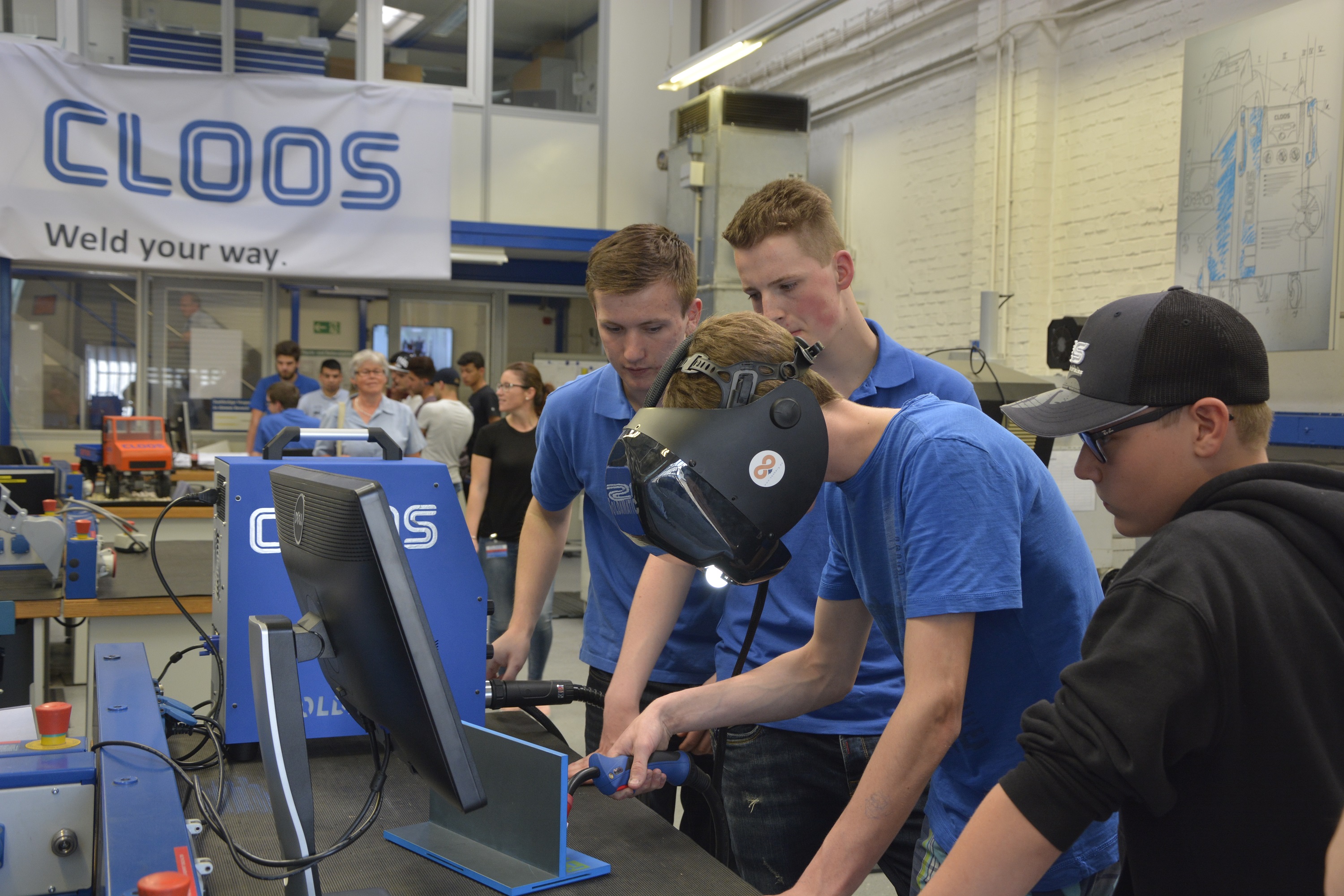 CLOOS bietet vielfältige Ausbildungsmöglichkeiten, Carl Cloos ...