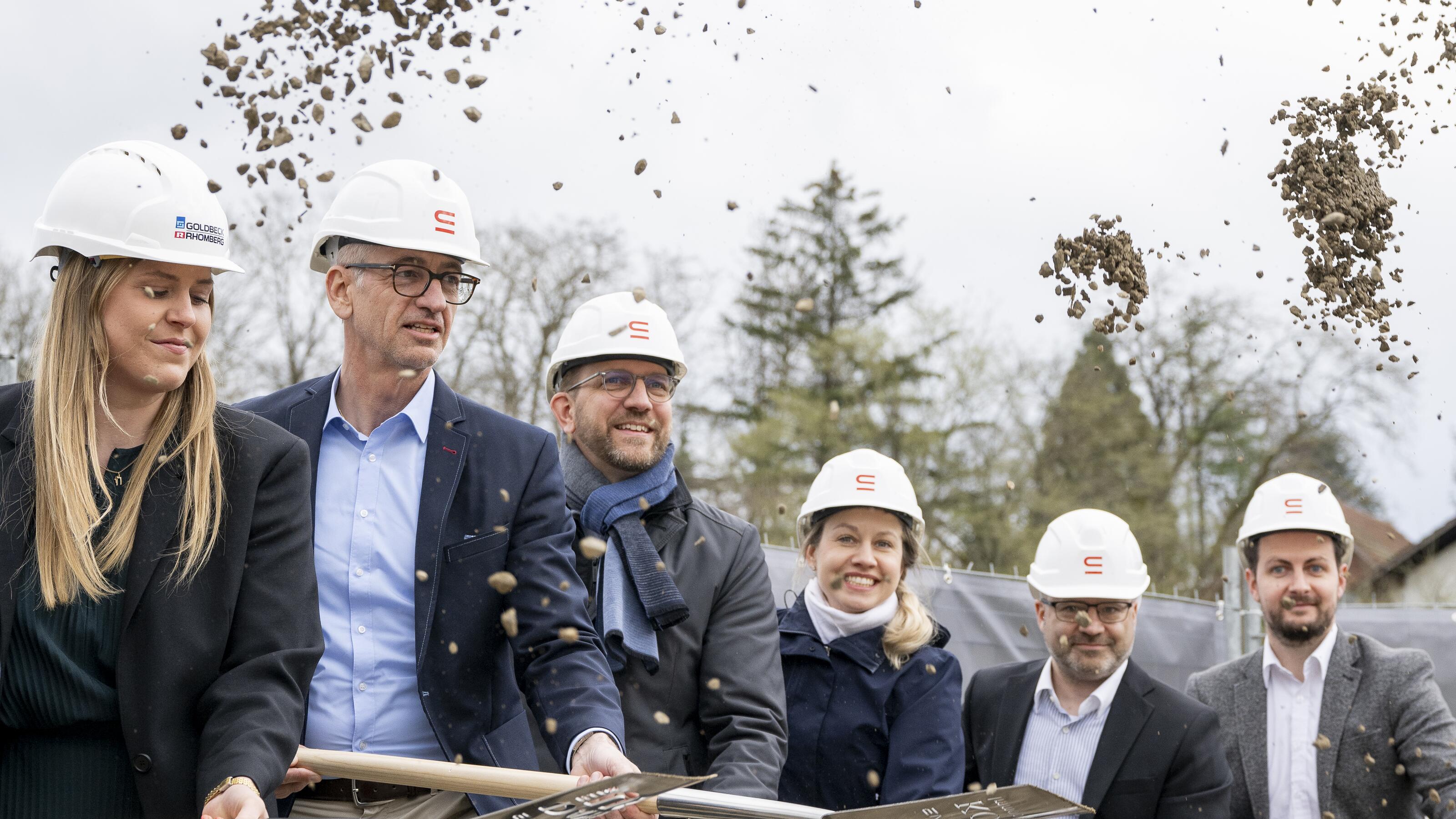 Spatenstich für das neue Swisslog Headquarters in Aarau, Swisslog AG ...