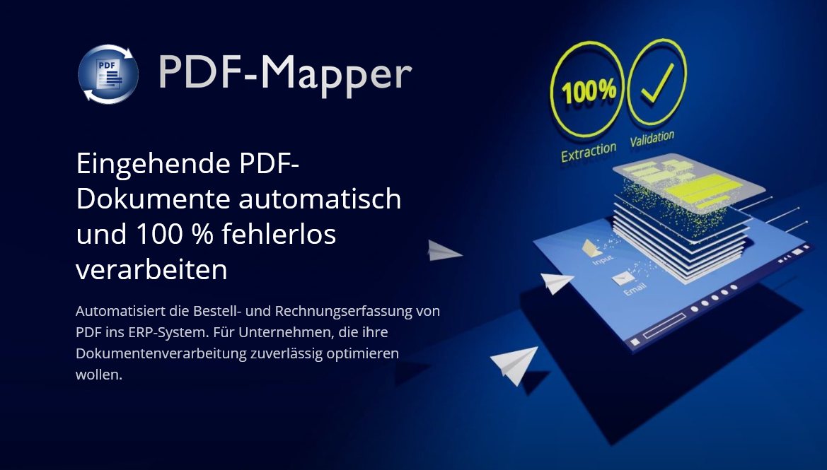 ERP-Integrationstool PDF-Mapper® 1.8.0 mit neuen Belegarten und Plugin-Erweiterungen, ExxTainer ...