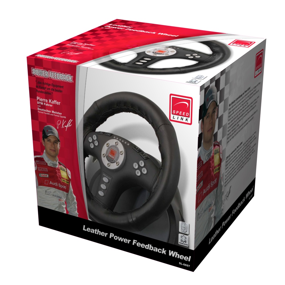 SPEED-LINK Power Feedback Leather Wheel, Jöllenbeck GmbH, Story - PresseBox