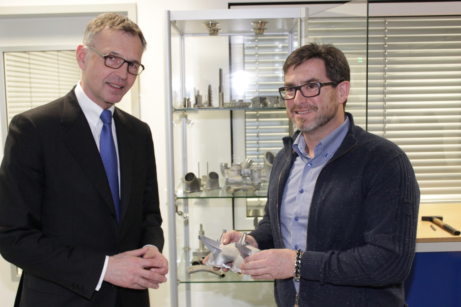 Hoher Besuch in Georgensgmünd, toolcraft AG, Story - PresseBox