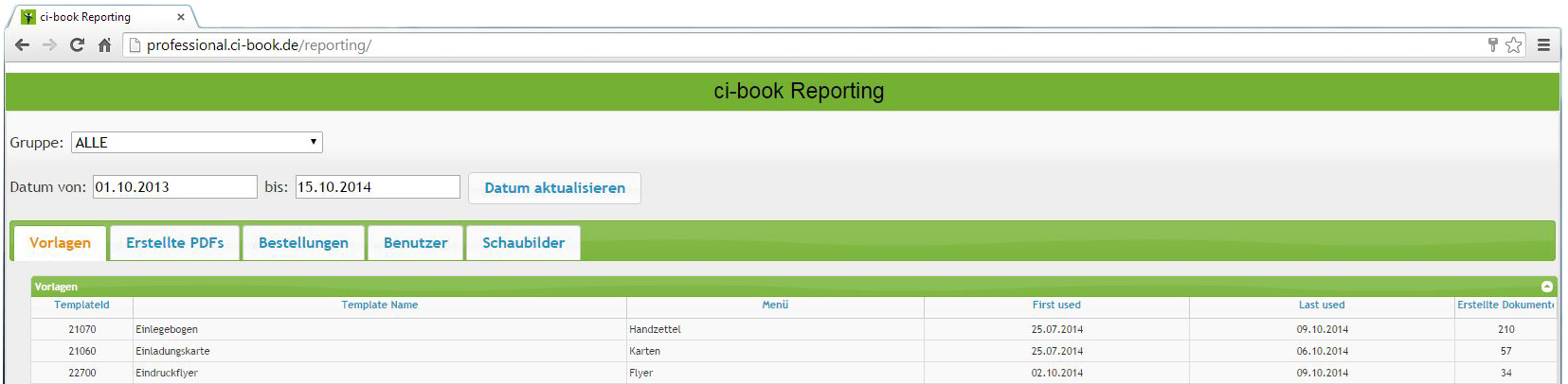 ci-book™ von d-serv liefert ab sofort Marketing-Reports in Echtzeit, d ...