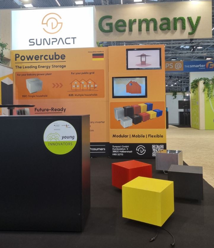 Intersolar 2024: Startup SunPact erfolgreich auf dem Messestand des Wirtschaftsministeriums ...