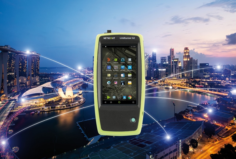 Allmos Electronic präsentiert den neuen LinkRunner G2 von Netscout ...