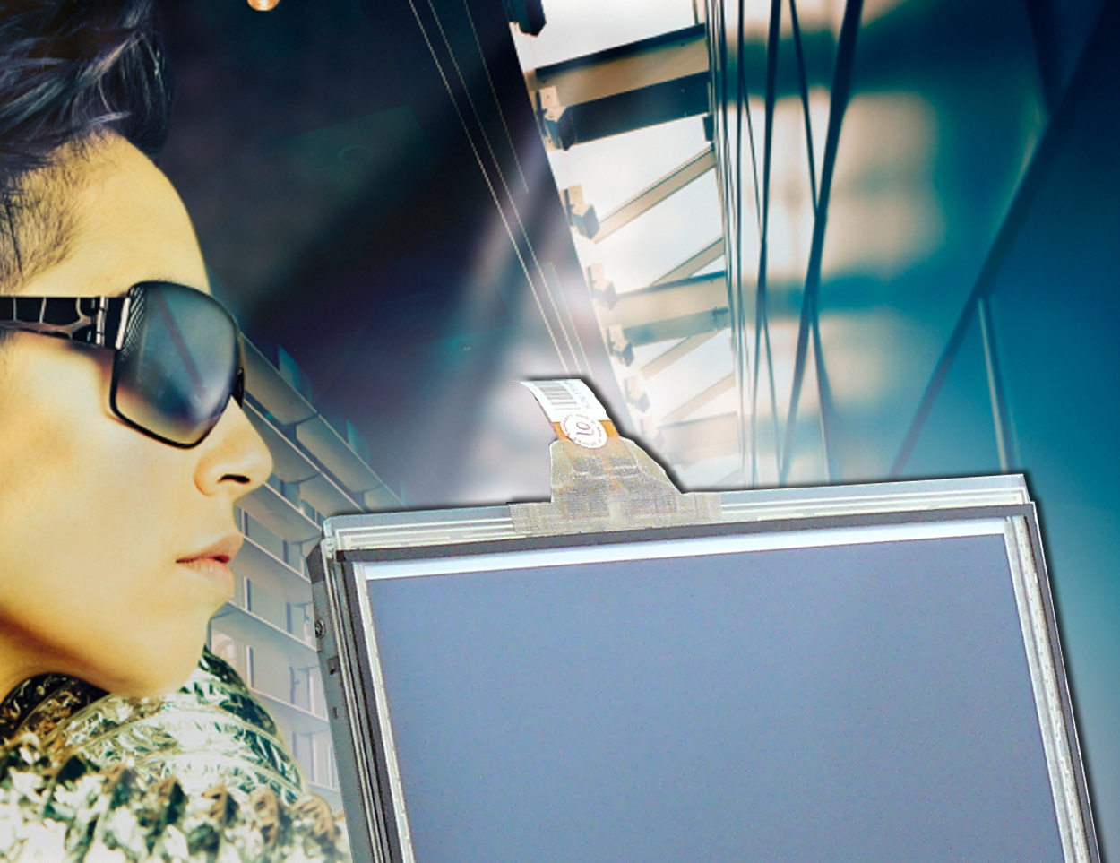 7” Sunglass Fix TFT Display mit Optical Bonding, Display Solution AG ...