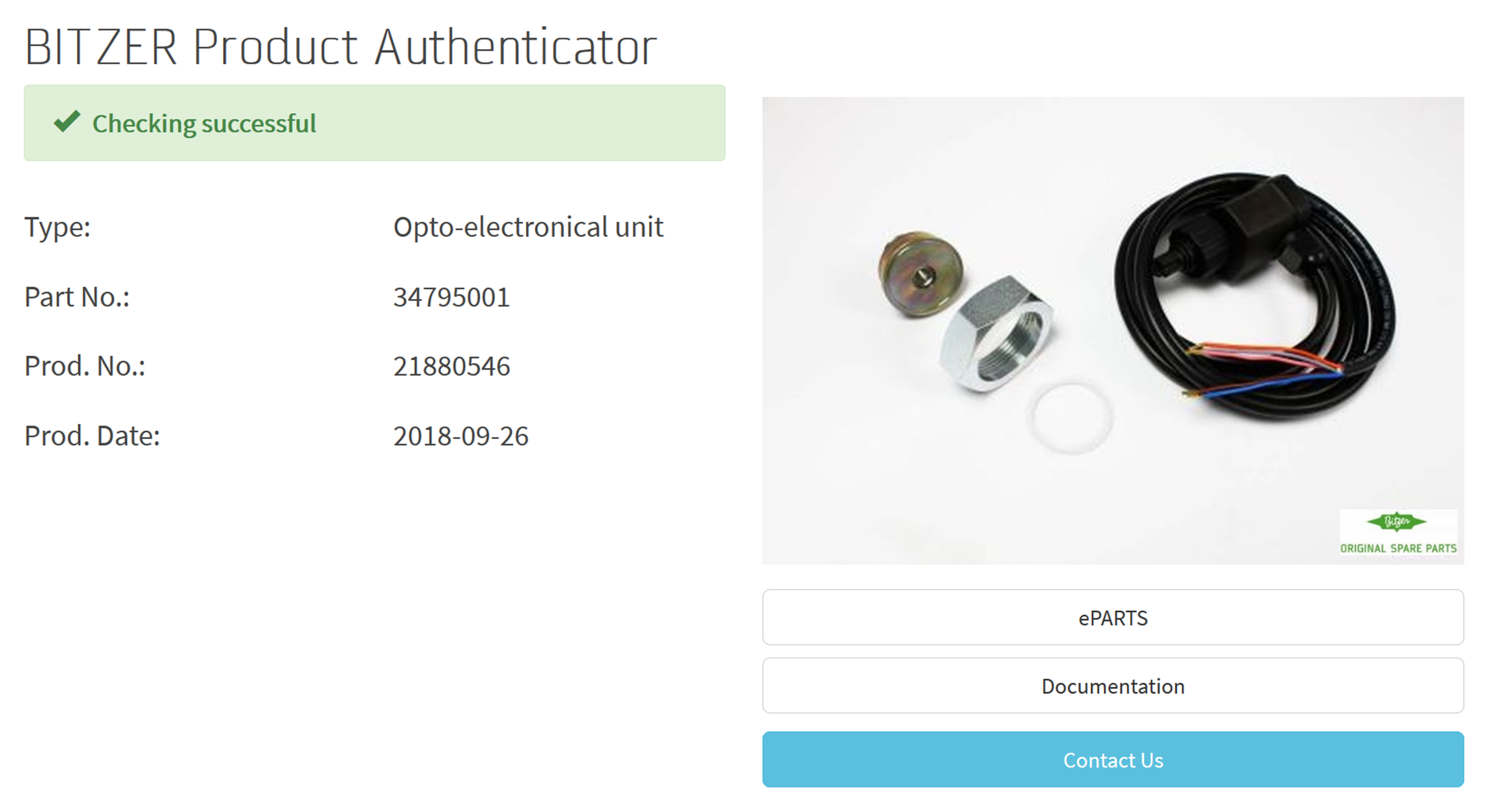 BITZER provides spare parts with QR codes, BITZER Kühlmaschinenbau GmbH ...