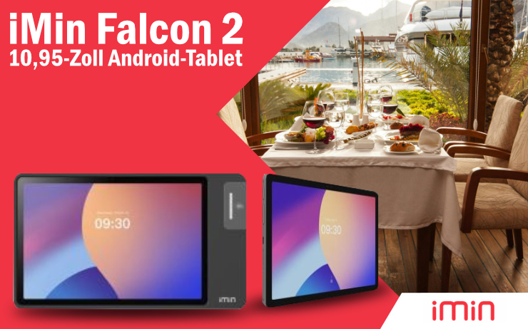 Das anpassbare Falcon 2 Tablet von iMin, PULSA GmbH, Story - PresseBox