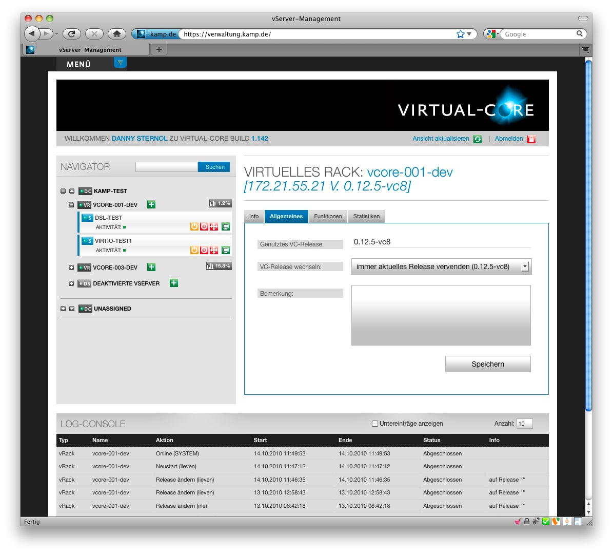 Virtual-Core: Mehr Komfort für Administratoren, Kamp Netzwerkdienste ...