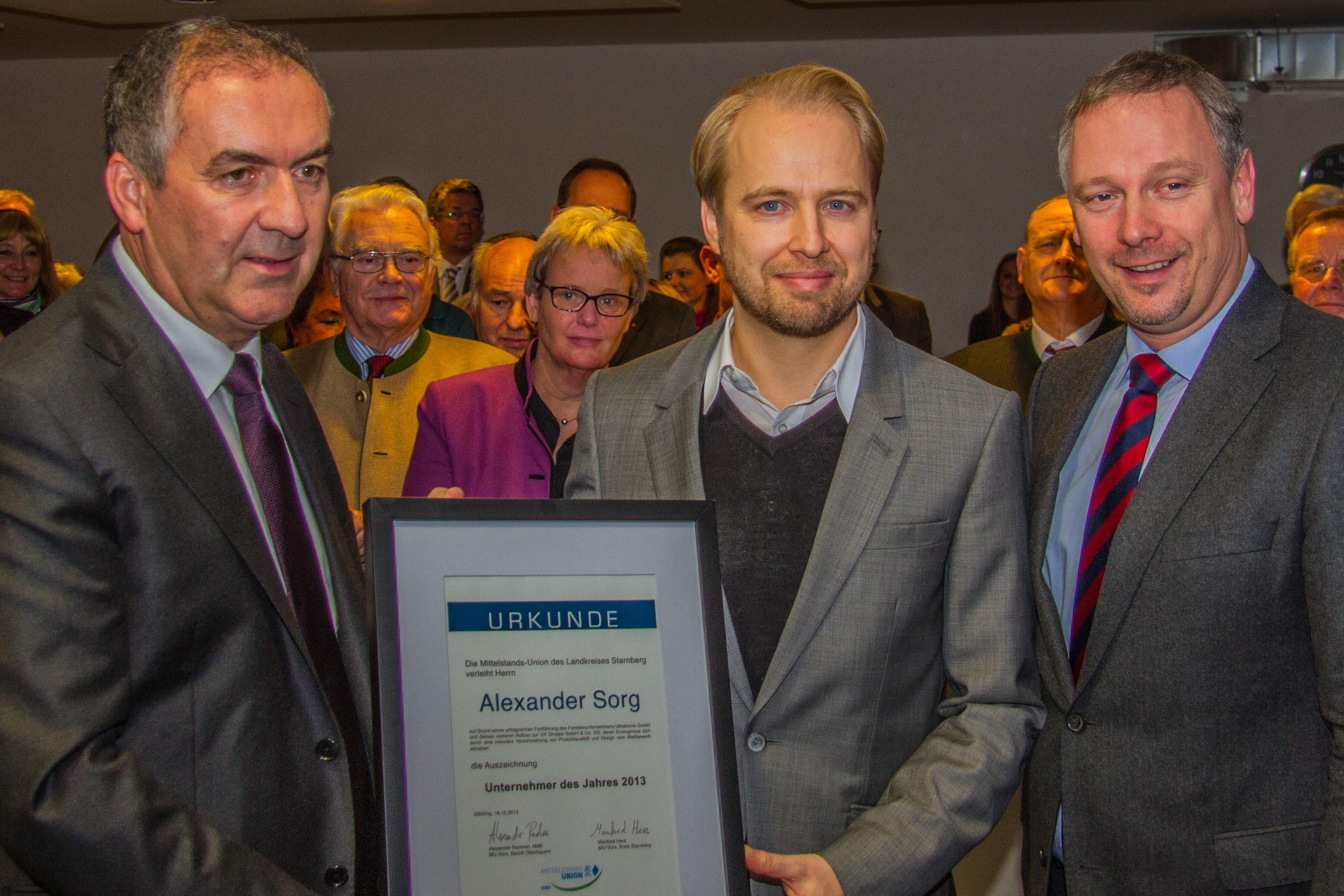 Ultratronik Geschäftsführer Alexander Sorg ausgezeichnet, ULTRATRONIK ...