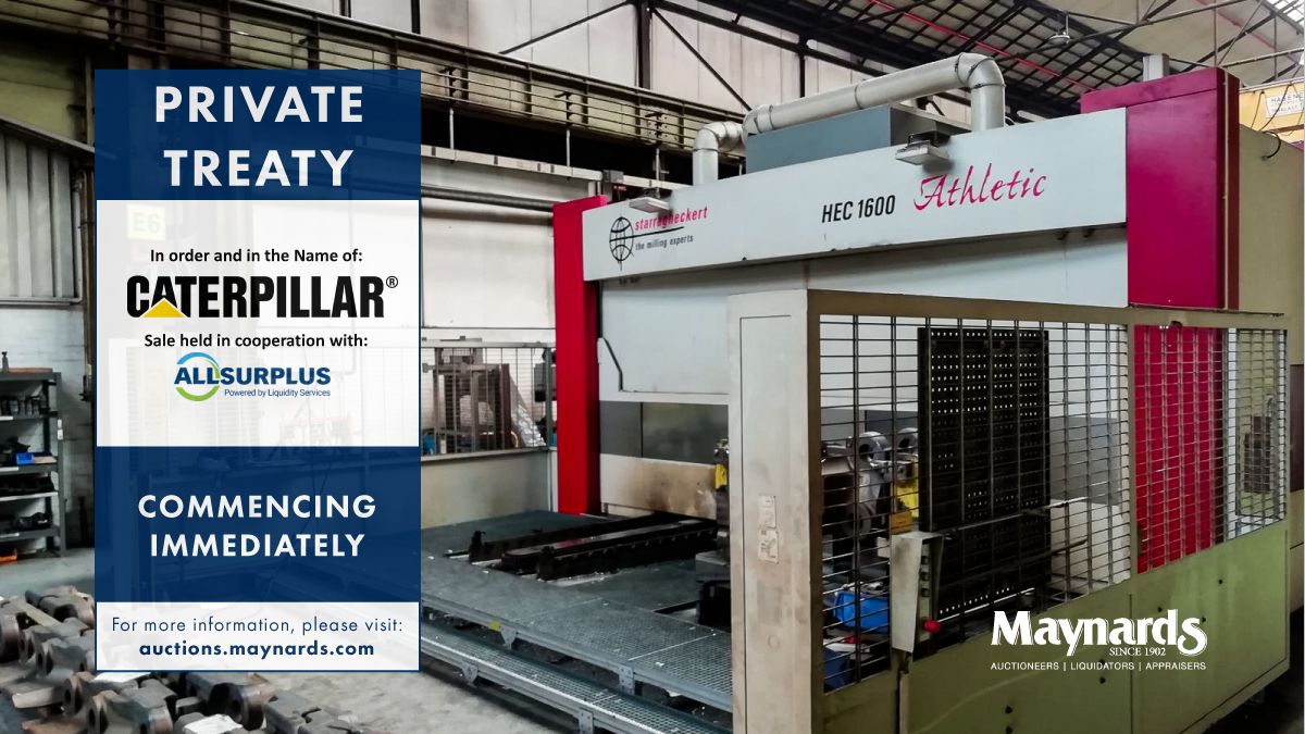 Liquidation of heavy duty mining equipment plant by order of ...