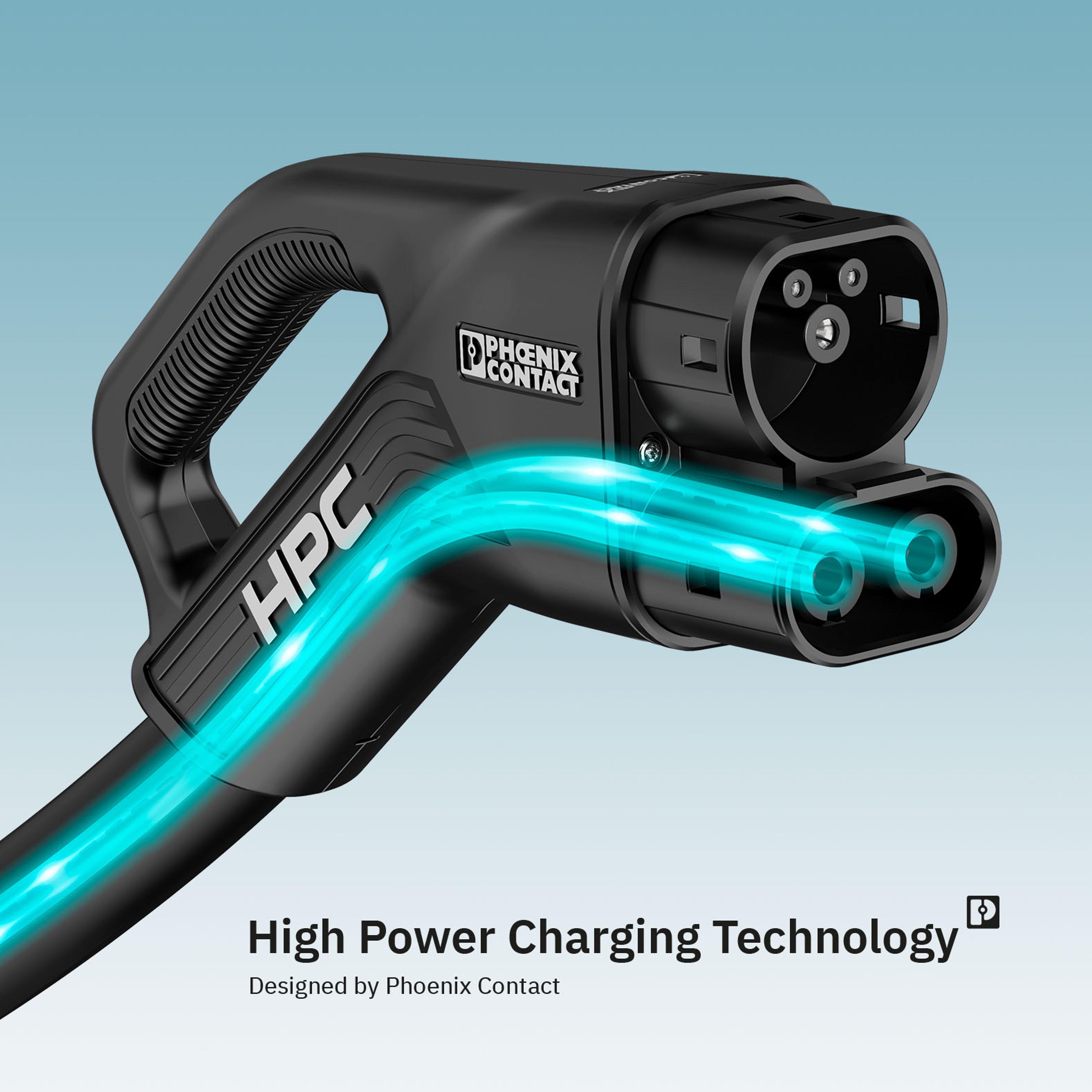 CCS-Megawatt-Ladekabel für bis zu 1.000 kW – High Power Charging neu erfunden, Phoenix Contact ...
