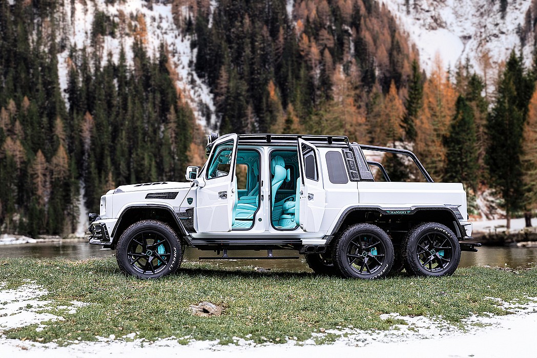 MANSORY presents the ultimate off-roader: « MANSORY Gronos 6x6 ...