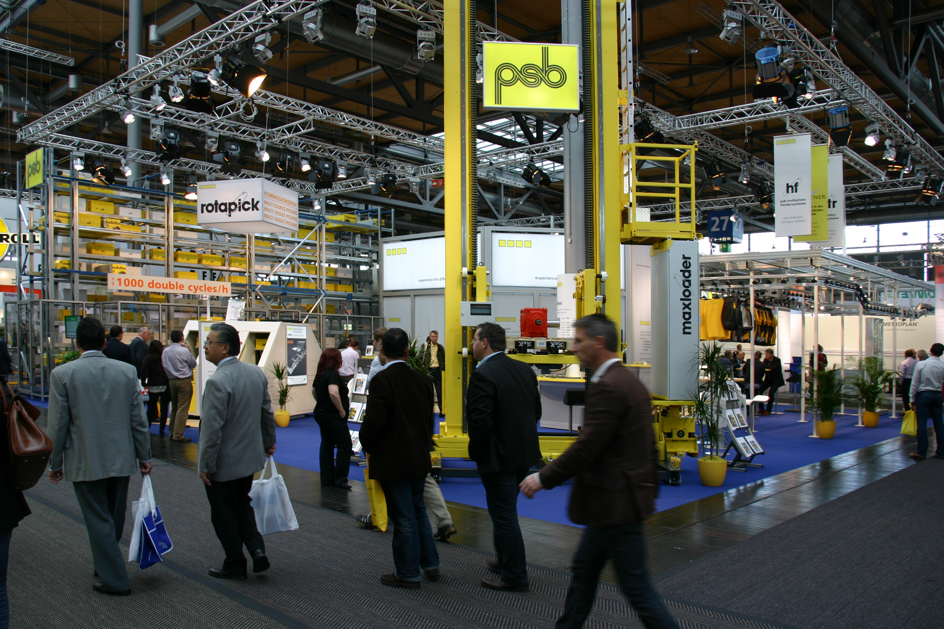 psb auf der CeMAT erfolgreich gestartet, psb intralogistics GmbH, Story ...